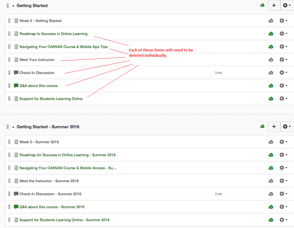 How To Completely Delete A Module Distance Education